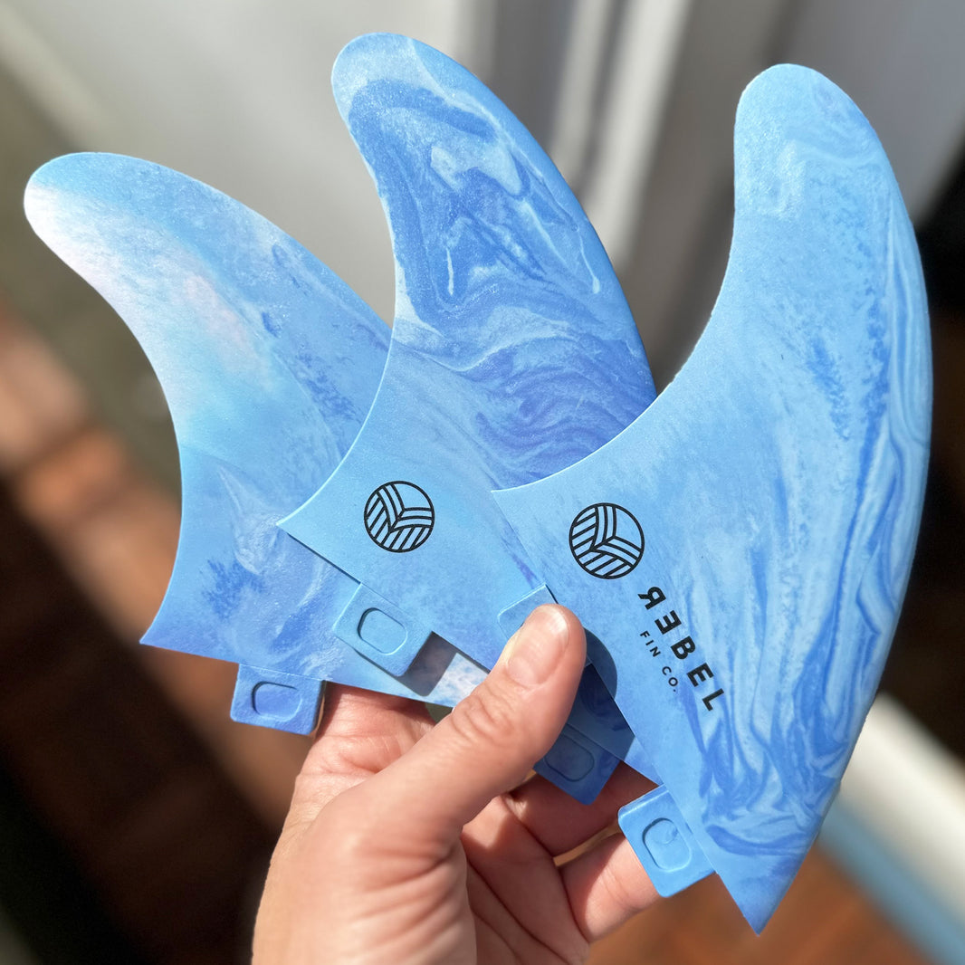 Online surf shop for sustainable surf fins: REBEL FIN CO.